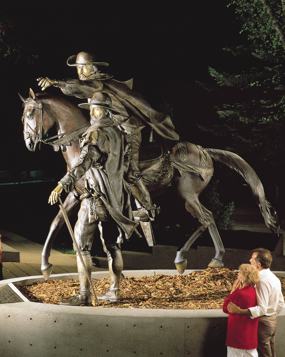 The Founding of Santa Fe - Dave McGary