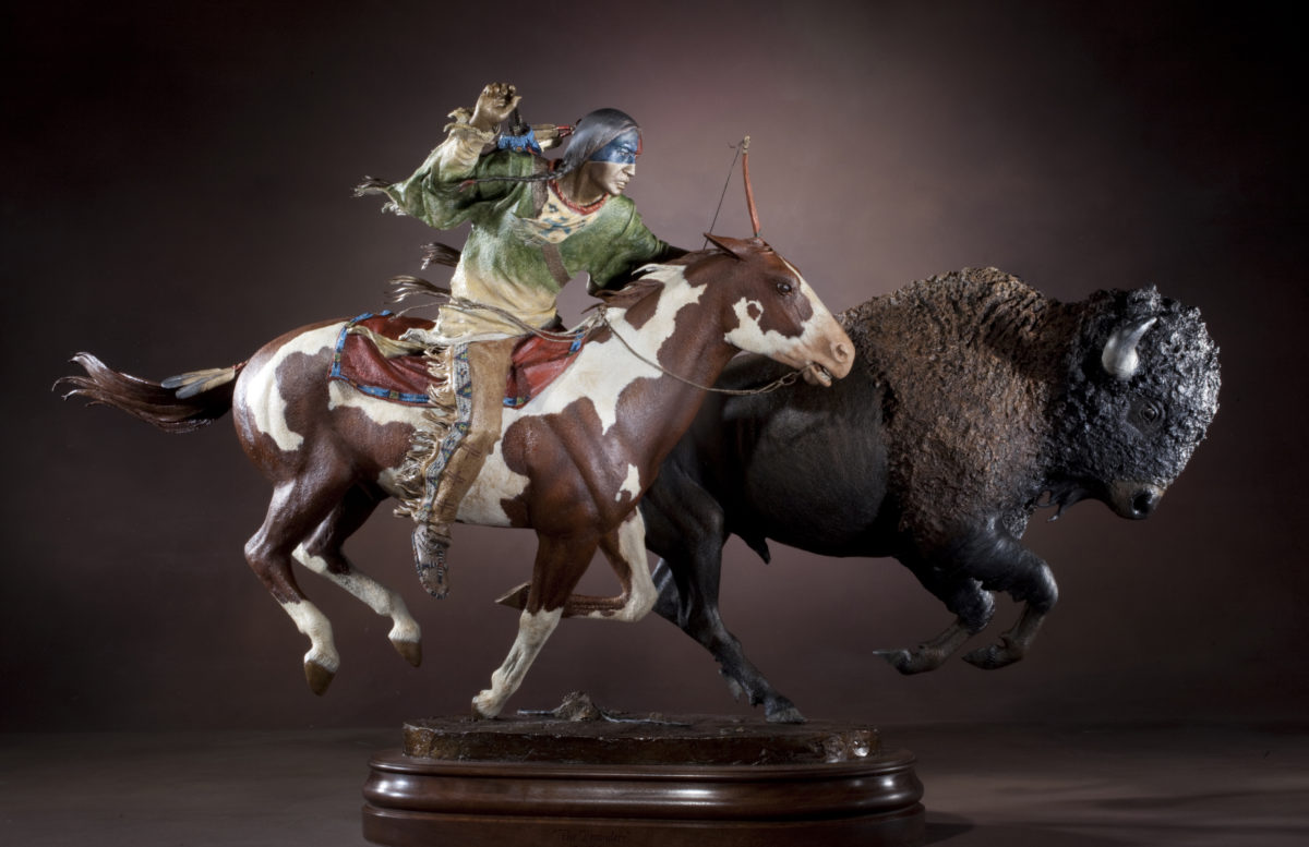 Red Horn Bull Study - Dave McGary